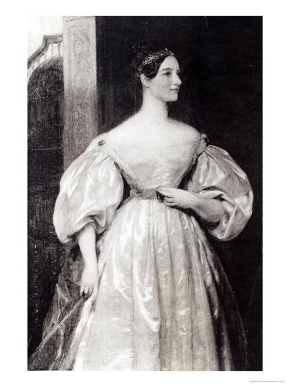 'Portrait of Augusta Ada Byron Countess of Lovelace' Giclee Print ...