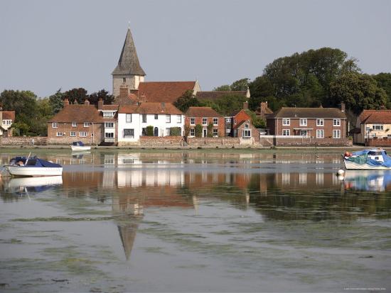 'Bosham Harbour, Near Chichester, West Sussex, England, United Kingdom ...