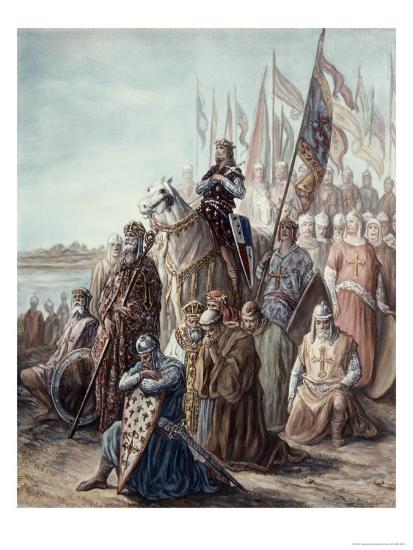 'St. Louis Before Damietta, Egypt, 6th Crusade' Giclee Print - Gustave ...