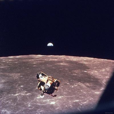 'Apollo 11 Lunar Module Ascent Stage From Command Service Module During ...