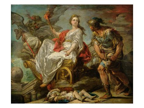 Jason and Medea, 1759 Giclee Print by Carle van Loo at AllPosters.com