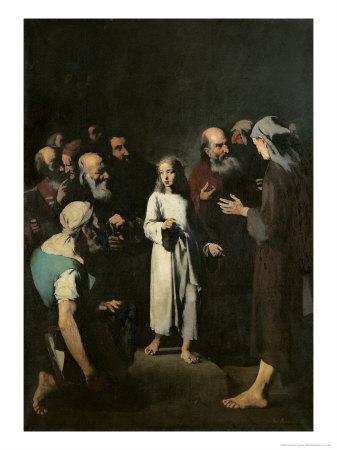 CHRISTMAS BIBLE-ART, Final Episode #33 of 33: YOUNG JESUS TEACHING IN ...