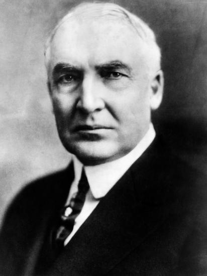 'Warren G. Harding, United States President 1921-1923, 1920s' Photo ...