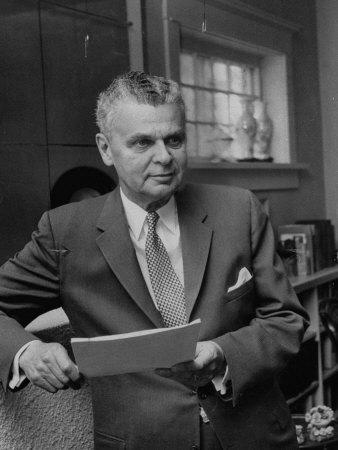 'Canadian Prime Minister John Diefenbaker' Photographic Print ...