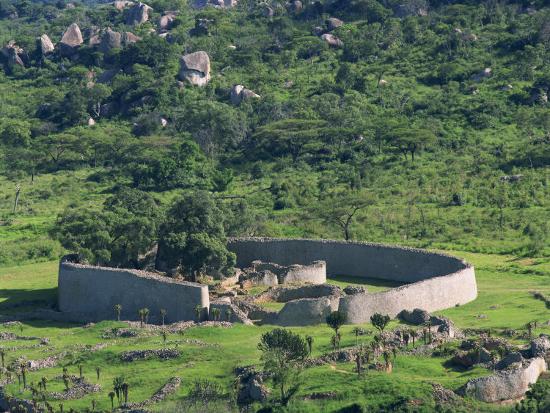 'Great Zimbabwe National Monument, UNESCO World Heritage Site, Zimbabwe ...