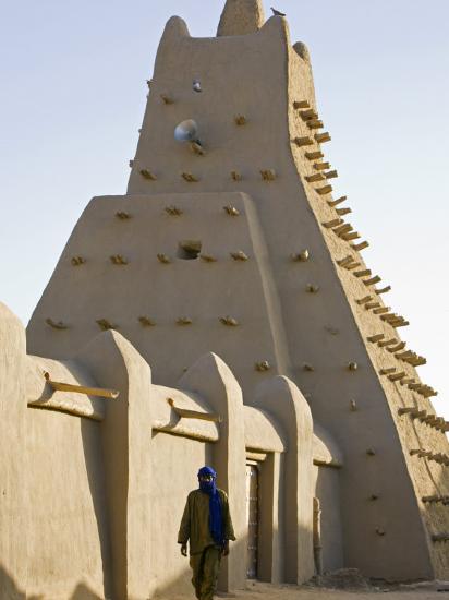'Timbuktu, the Sankore Mosque at Timbuktu Which Was Built in the 14th ...