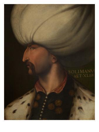 'Portrait of Suleiman the Magnificent' Giclee Print - Cristofano Dell ...
