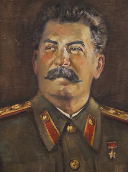 Soviet-Era Art, M.J.V. Stalin By Johannes Saal, 1952, Art Museum of ...