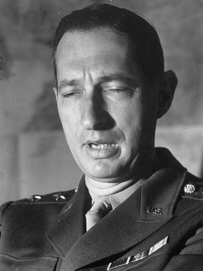 'Major General Mark Wayne Clark, 46, Commander-In-Chief of the US ...