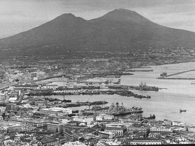 'US Naval Ships Sailing Through Naples Harbor' Photographic Print ...