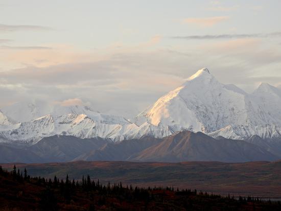 'Mount Foraker in the Fall, Denali National Park and Preserve, Alaska ...