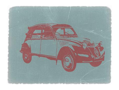 Citroen 2Cv Art by NaxArt at AllPosters.com