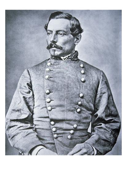 'Portrait of Brigadier General P.G.T. Beauregard (1818-93) (Litho ...