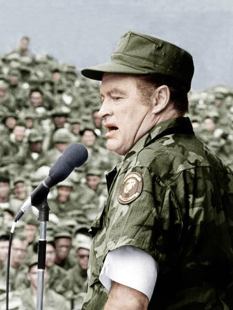 'Bob Hope entertains the troops in Vietnam, ca. late 1960s' Photo ...