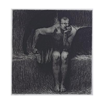 'Lucifer' Giclee Print - Franz von Stuck | AllPosters.com