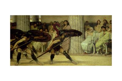 'Pyrrhic Dance, 1869' Giclee Print - Sir Lawrence Alma-Tadema ...