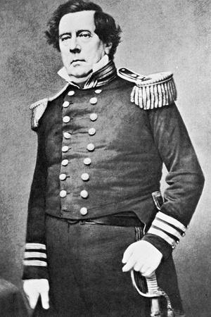Commodore Perry Photographic Print by Mathew Brady at AllPosters.com