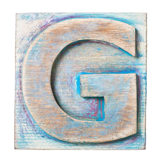 'Wooden Alphabet Block, Letter G' Posters - donatas1205 | AllPosters.com