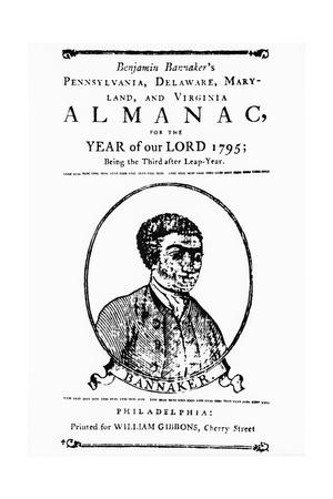 Title Page to Benjamin Banneker's Almanac Giclee Print at AllPosters.com