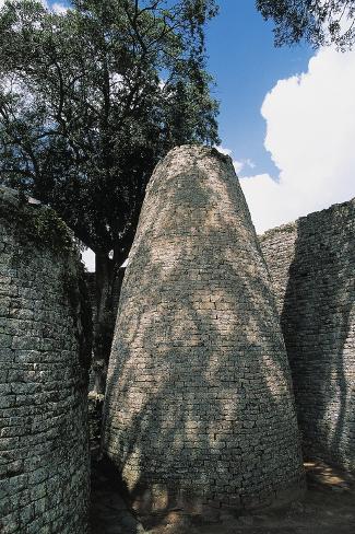 Conical Tower, Ruins of Great Zimbabwe Photographic Print at AllPosters.com