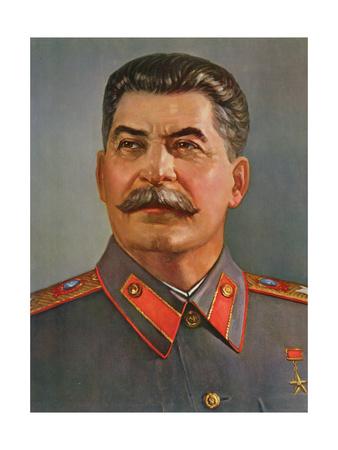 'Portrait of Joseph Stalin' Giclee Print | AllPosters.com