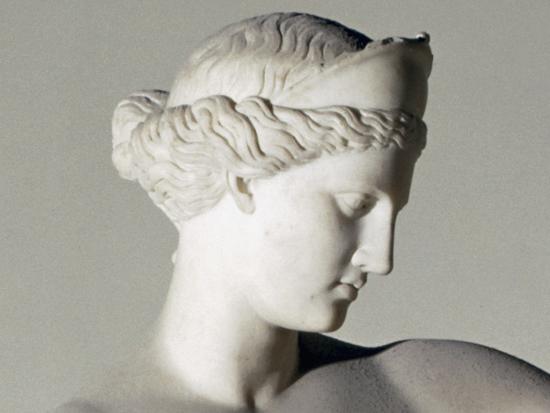 'Aphrodite of Capua, Detail of Head' Photo - Lyssipus | AllPosters.com