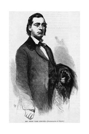 'Rev. Henry Ward Beecher.' Giclee Print | AllPosters.com