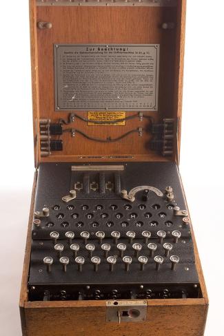 Enigma, the German Cipher Machine Created Codes for Sending Messages ...