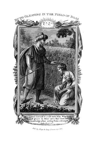 'Ruth Gleaning in the Field of Boaz, C1804' Giclee Print - | AllPosters.com