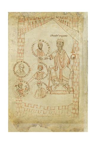 Salian Dynasty Family Tree: Conrad II, Henry III, Henry IV, His Wife ...