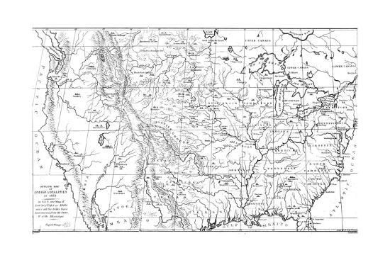 Native American Map Printable