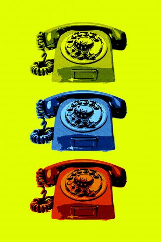 Vintage Rotary Telephone Pop Art Prints at AllPosters.com