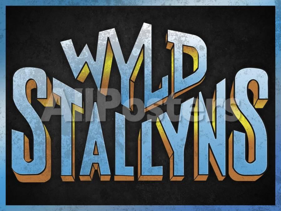 What is this font on Keanu's jacket? It's not the original Wyld ...