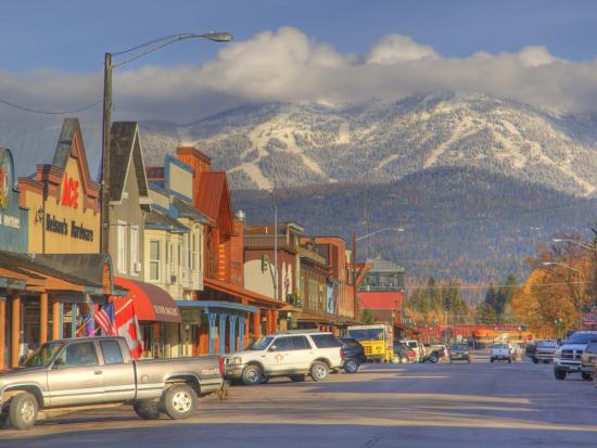 'Downtown Whitefish, Montana, USA' Photographic Print - Chuck Haney ...