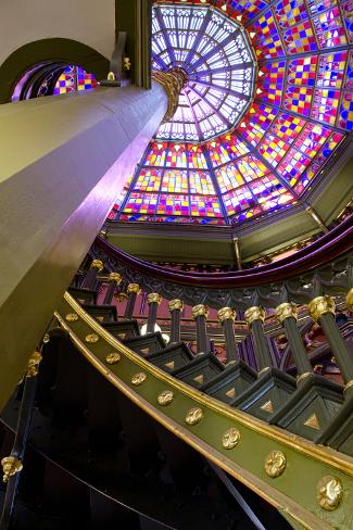 Old State Capitol Building, Spiral Staircase, Baton Rouge, Louisiana ...
