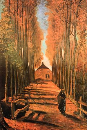 'Vincent van Gogh Avenue of Poplars in Autumn' Prints - Vincent van ...