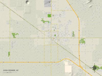 Casa Grande Zip Code Map - United States Map