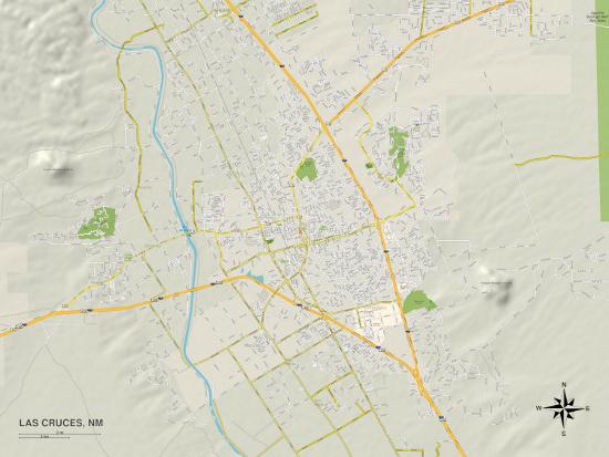 Las Cruces Map