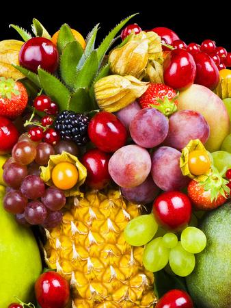 'Close up of Fresh Fruits - Fruit assortments - Fruits and Vegetables ...