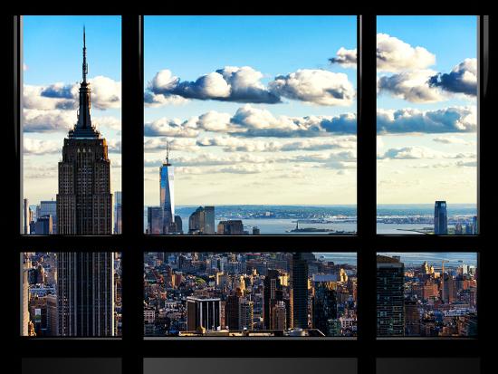 'Window View, Empire State Building and the One World Trade Center ...