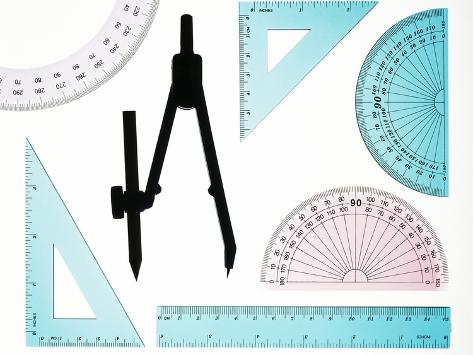 Geometry Set Photographic Print by Lawrence Lawry at AllPosters.com