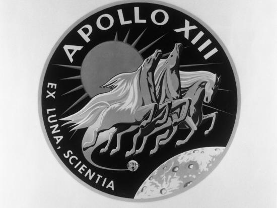 'Apollo 13 Emblem Selected by Crew' Photographic Print | AllPosters.com