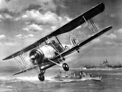 'Fairey 'swordfish' Torpedo-Bomber; Second World War, 1941 ...
