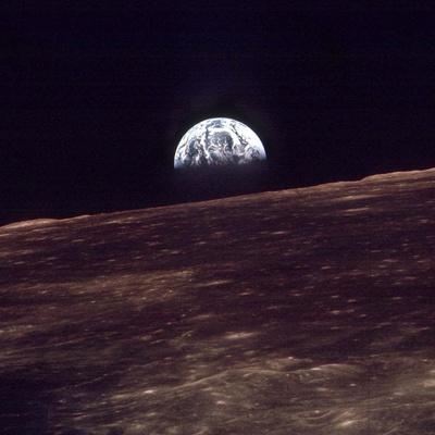 'Apollo 8 Earth' Photographic Print | AllPosters.com
