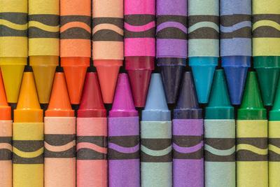 'Crayons of a Rainbow I' Photographic Print - Kathy Mahan | AllPosters.com