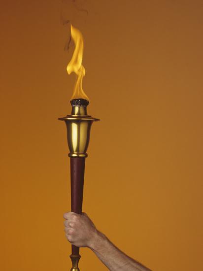 Ceremonial Olympic Style Torch Photographic Print at AllPosters.com