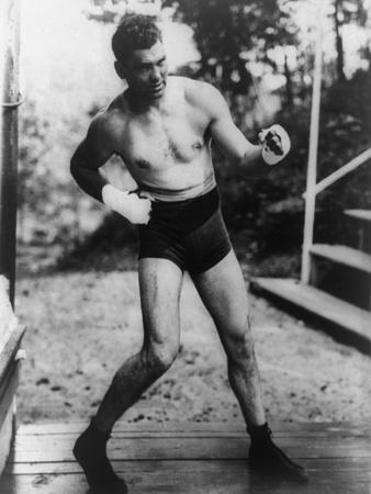 'Jack Dempsey, World Heavyweight Champion, Training at Michigan City ...