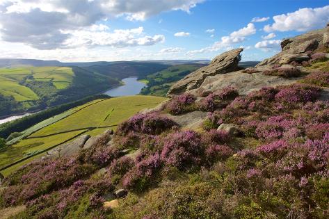 'View from Derwent Edge, Peak District National Park, Derbyshire ...
