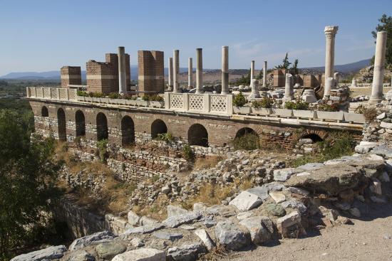 'Turkey, Bergama, Pergamon. UNESCO World Heritage Site. Capital of the ...