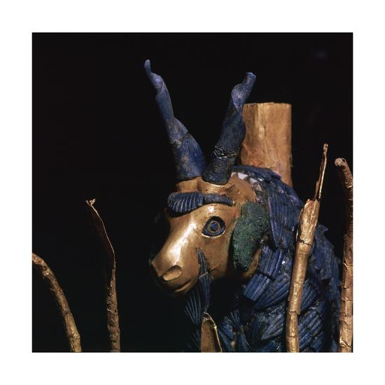 The 'Ram in a Thicket', from Ur, southern Iraq, c2600-c2400 BC Giclee ...
